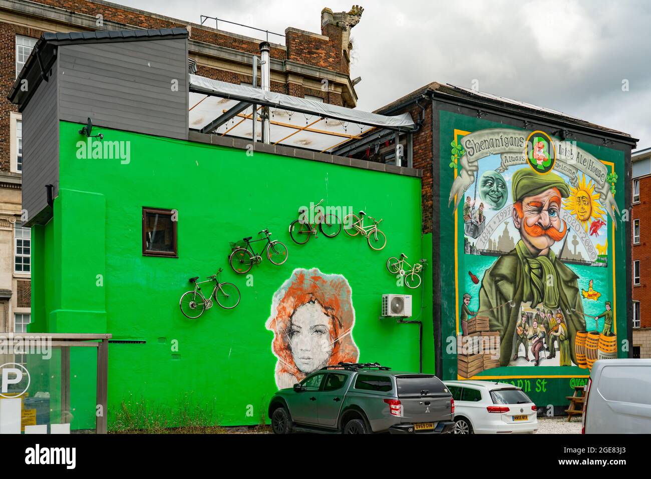 Shenanigan's Pub Tithebarn Street, Liverpool town centre. Image taken ...
