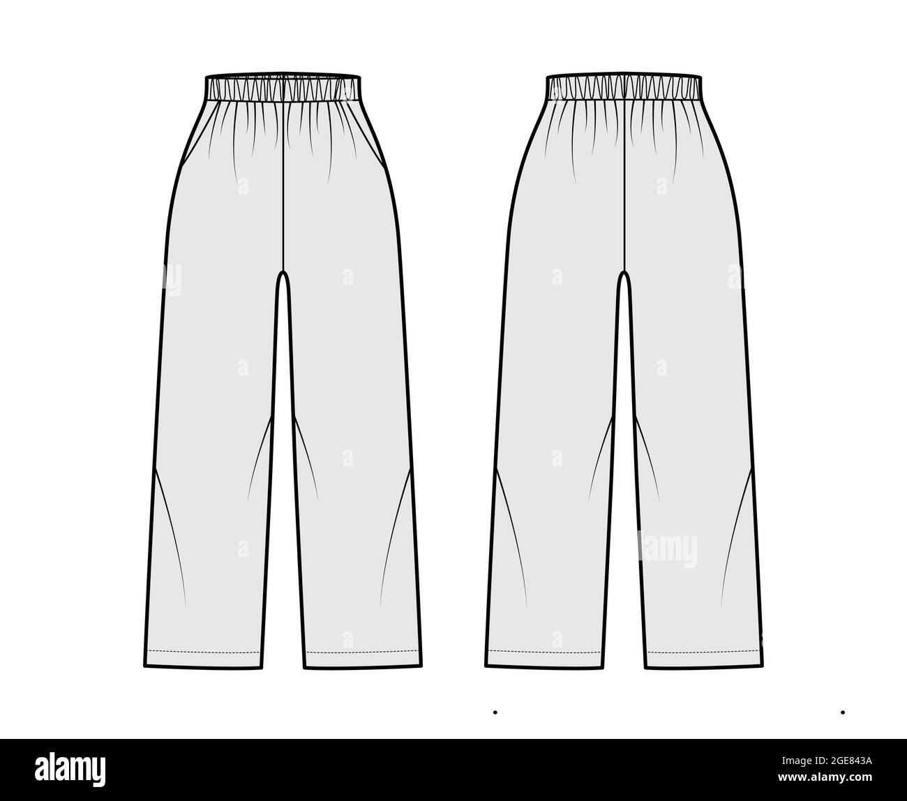 Woman tracksuit back Stock Vector Images - Alamy