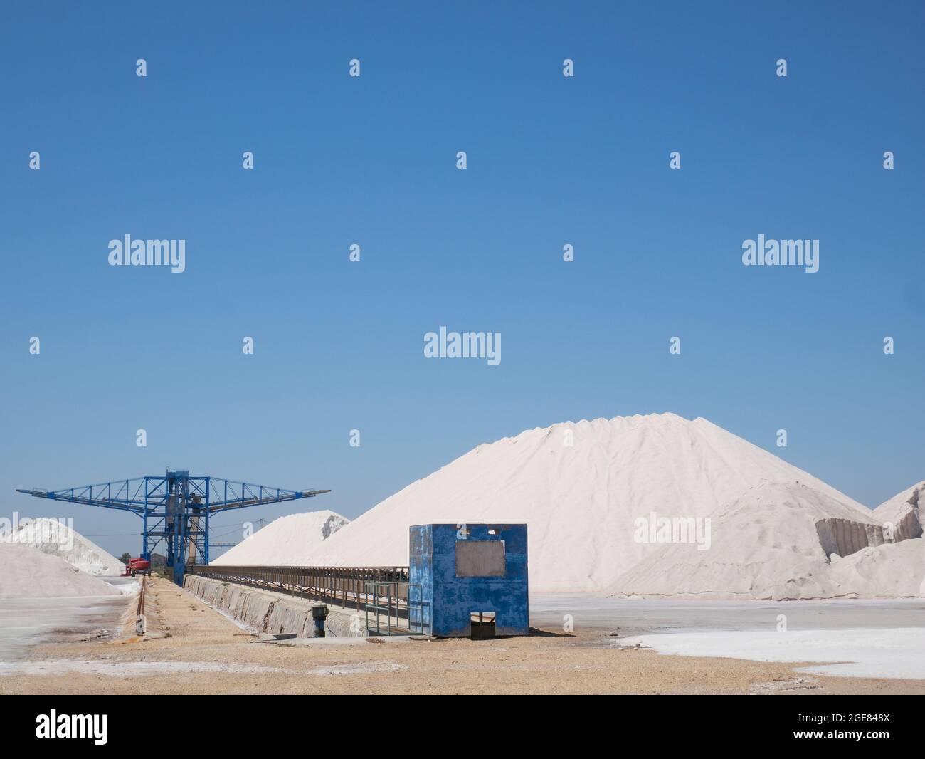 Production of salt hi-res stock photography and images - Alamy