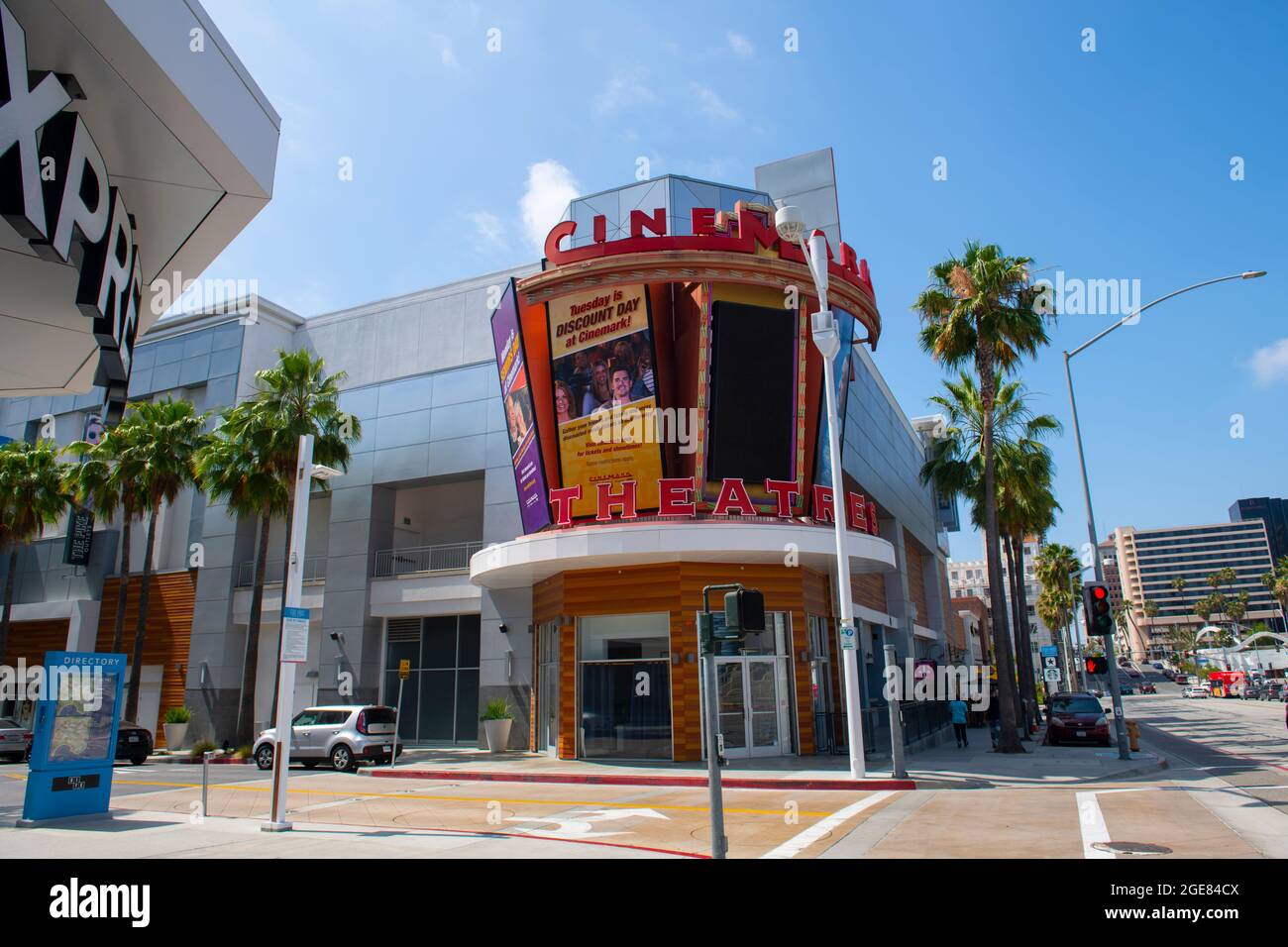 Long Beach Cinemark Theatres on Pine Avenue in downtown Long Beach, Los ...