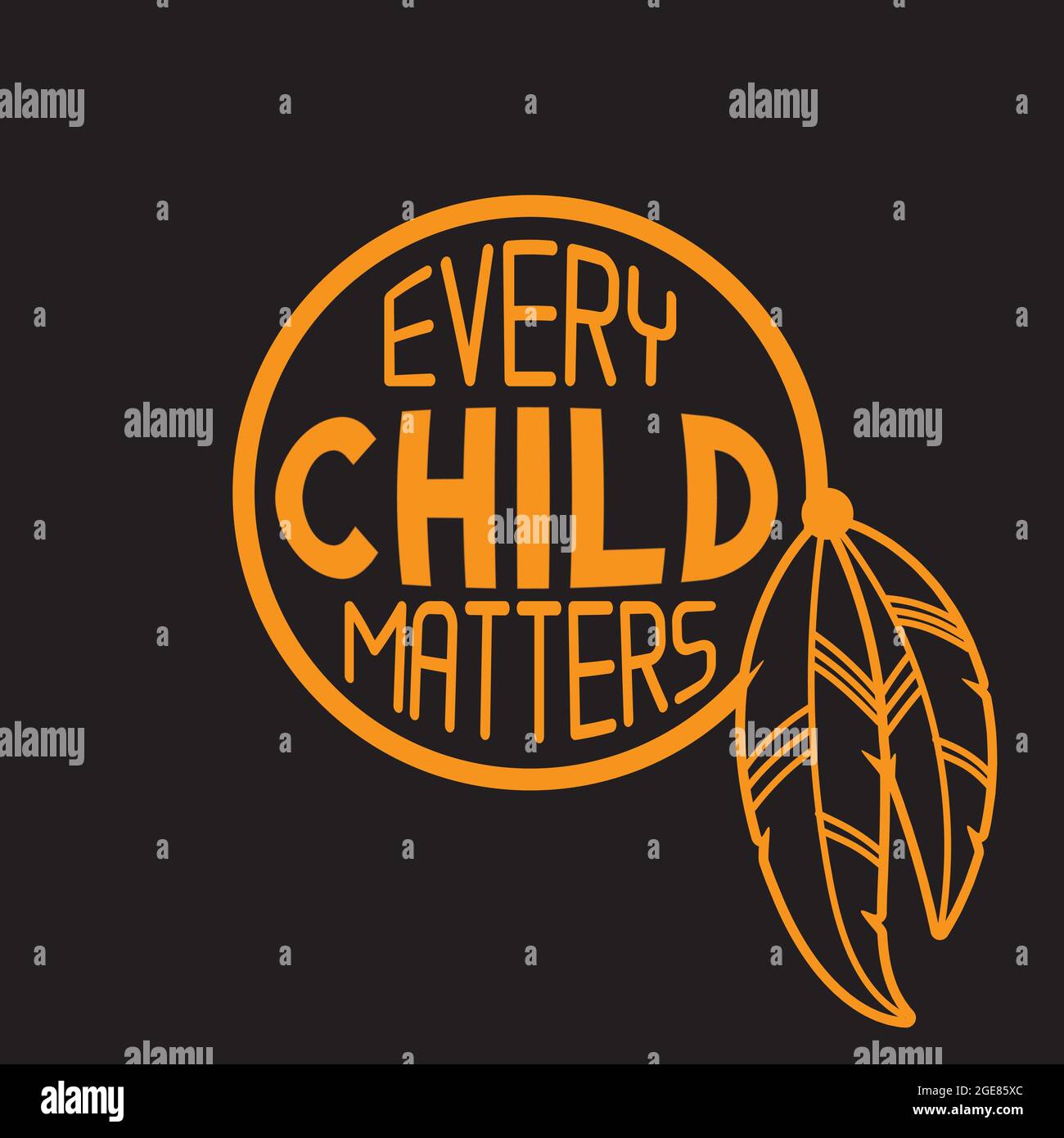 Every Child Matters Vector Illustration Stock Vector Image & Art - Alamy