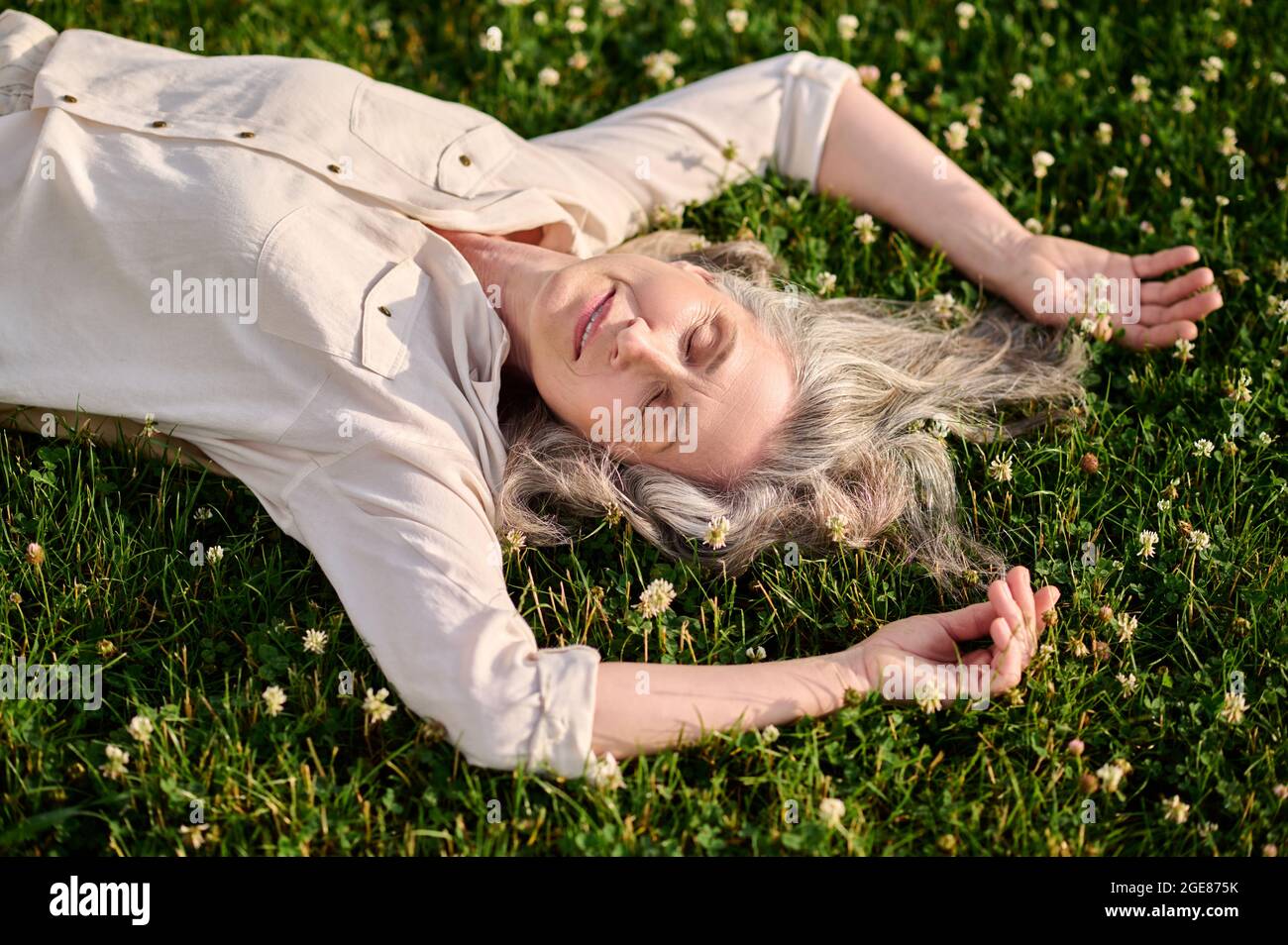 Woman dozing hi-res stock photography and images - Alamy