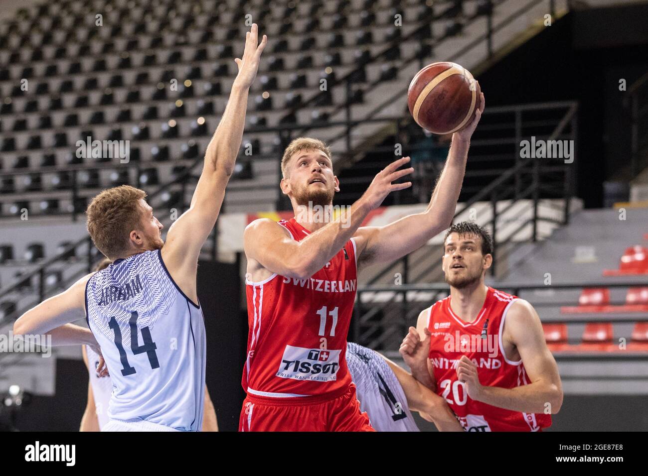 Slowakia, Switzerland, 17.08.2021, Skoplje, Jane Sandanski Arena, World ...