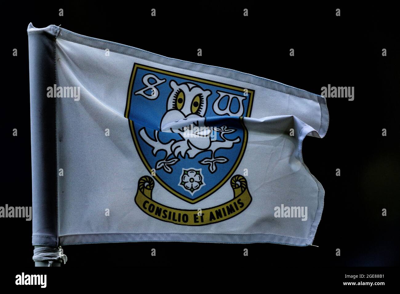 Sheffield wednesday corner flag hi-res stock photography and images - Alamy