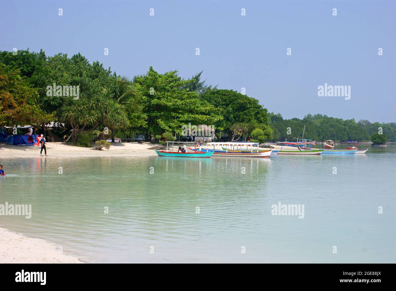 Pari Island, Kepulauan Seribu Archipelago, Jakarta, Indonesia Stock ...