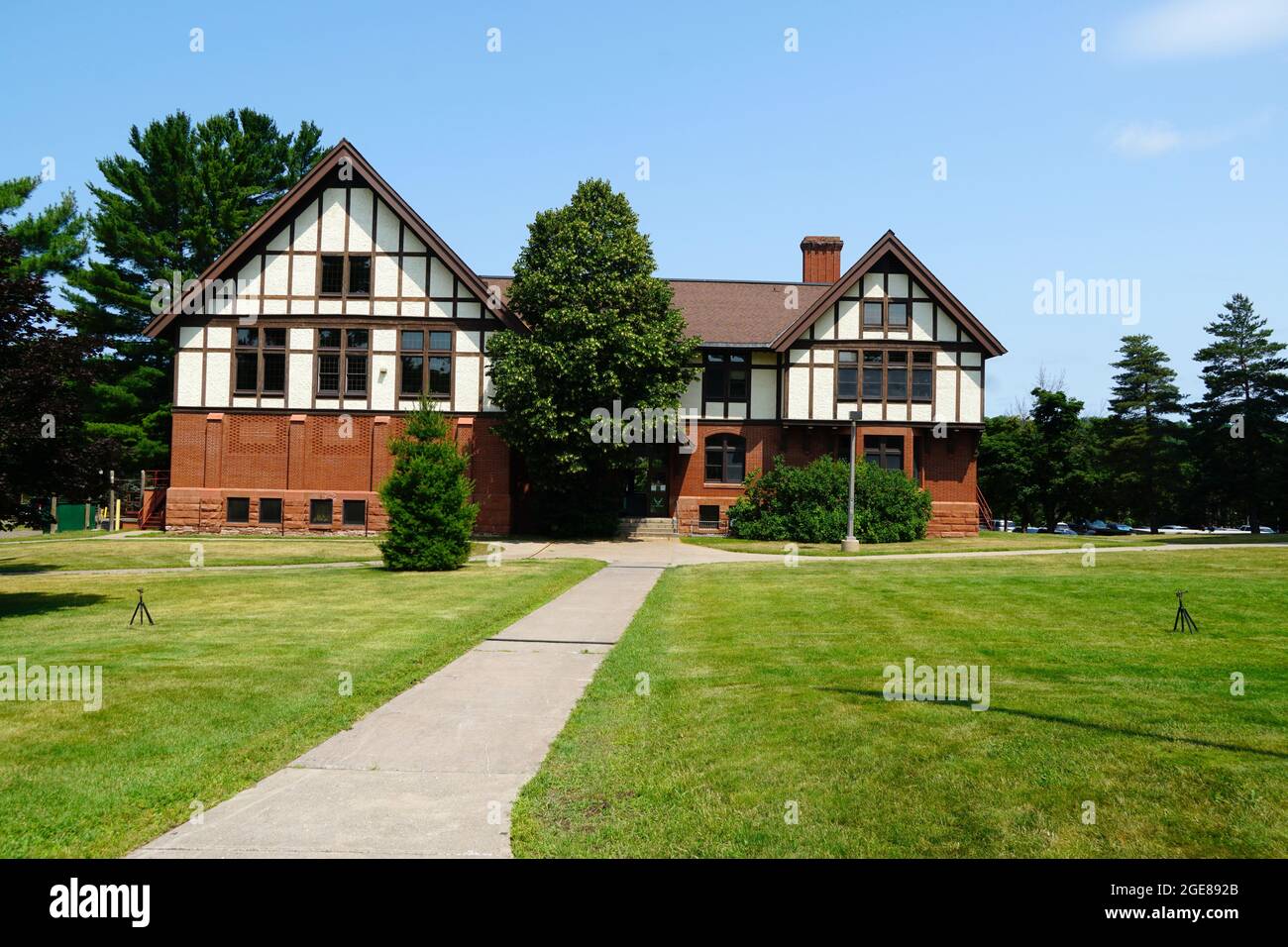 ROTC building on the campus of Michigan Technological University Stock ...