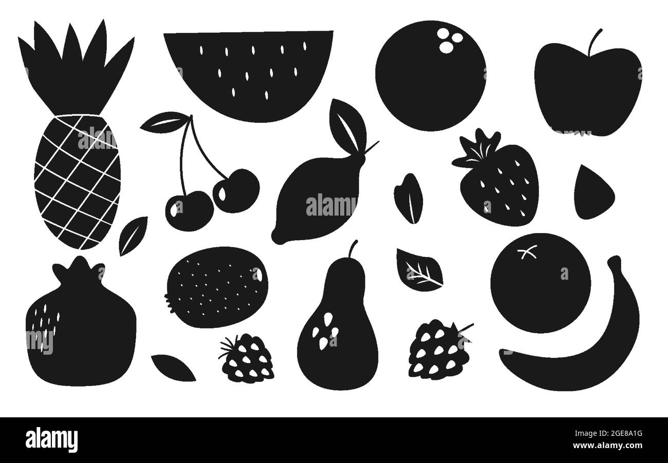 Pineapple Slice Silhouette