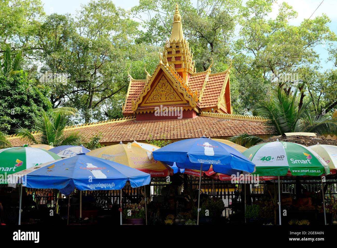 Cambodia Krong Siem Reap - Preah Ang Chek and Preah Ang Chorm Shrine ...