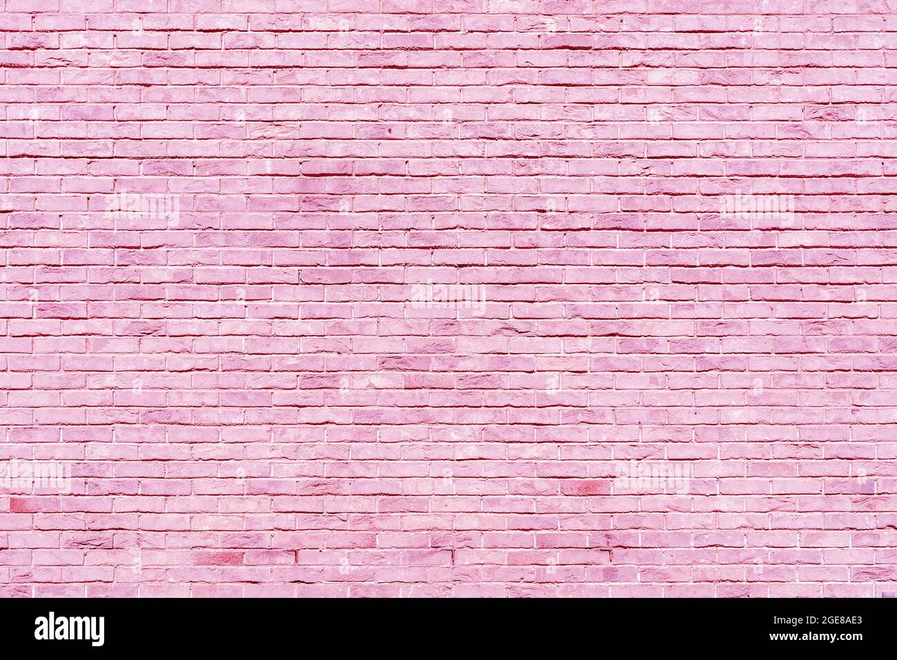 Pink brick wall texture background Stock Photo - Alamy