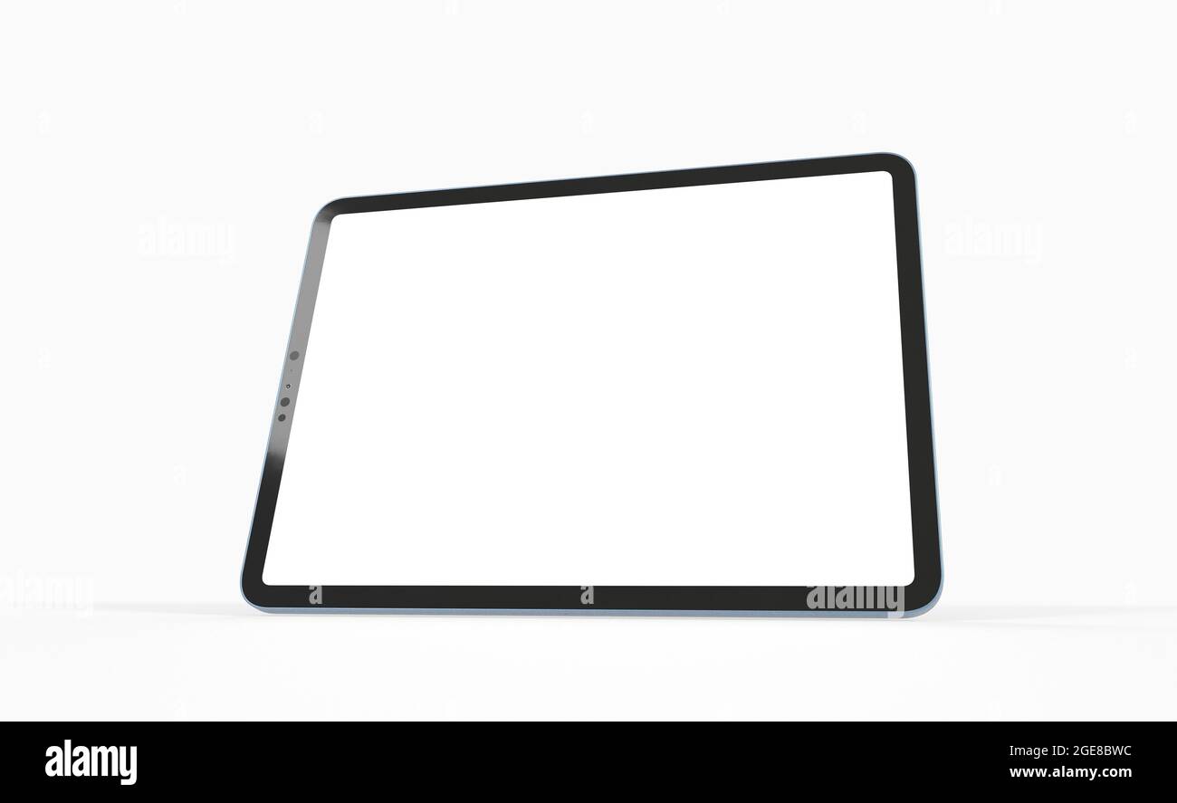 Tablet white screen 3d hi-res stock photography and images - Alamy