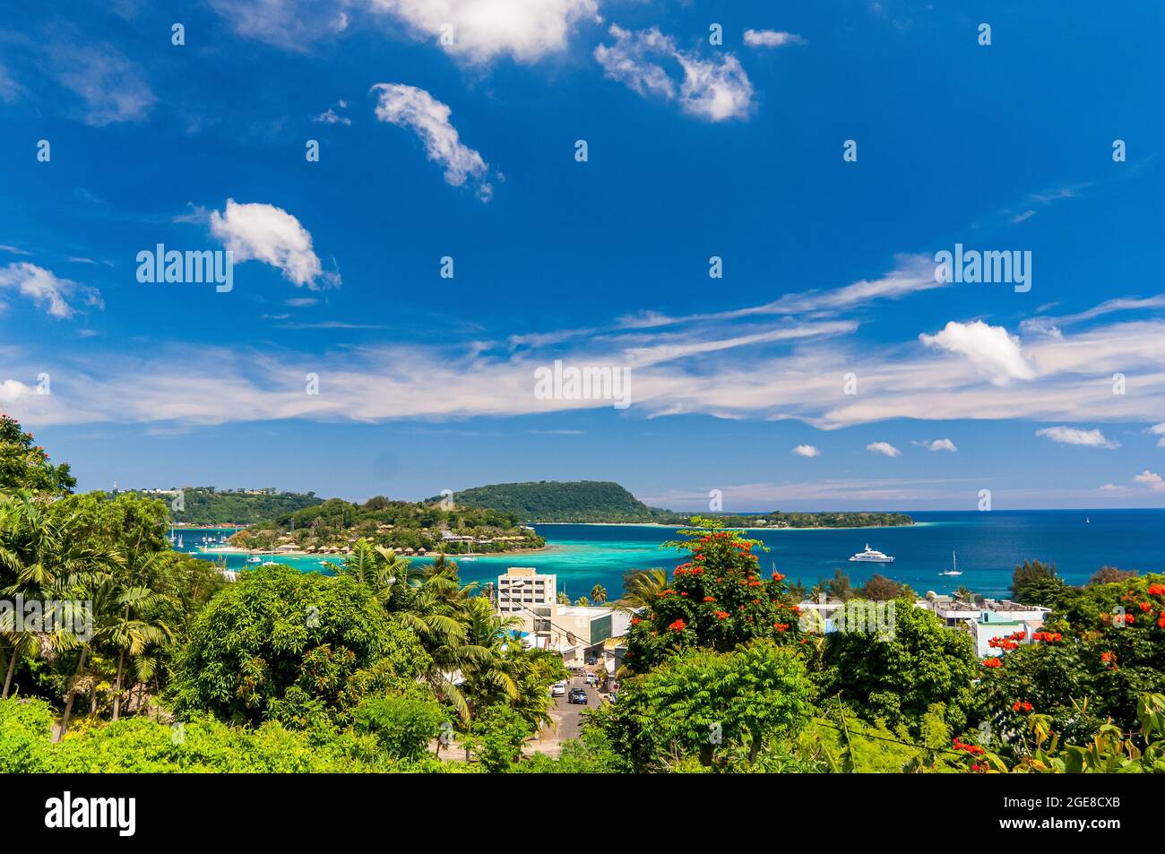 Port Vila, Capital of Vanuatu, Afate Island, Vanuatu Stock Photo - Alamy