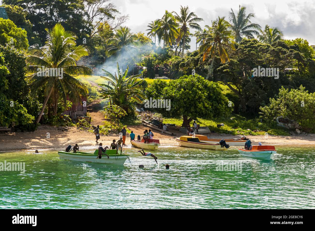 Vanuatu beach port vila hi-res stock photography and images - Alamy