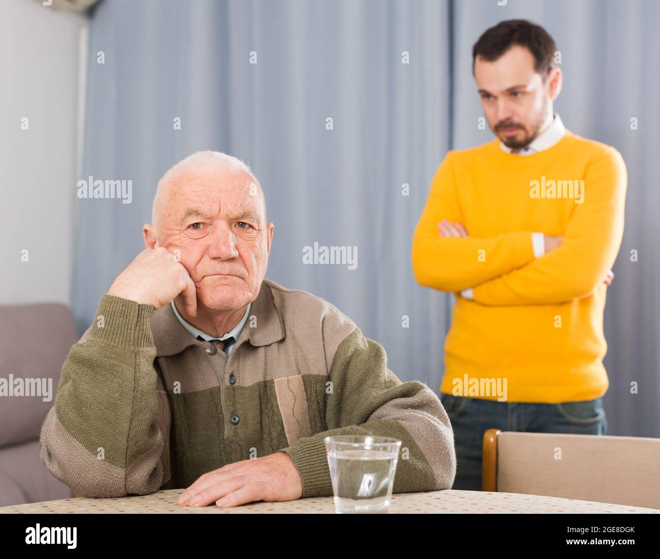 Father and son arguing Stock Photo - Alamy