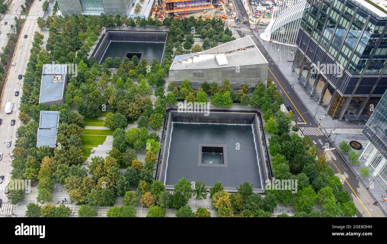 National September 11 Memorial & Museum, New York City, NY, USA Stock ...