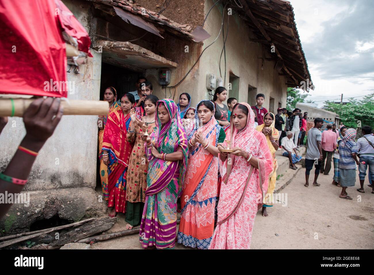 Villagers celebrated Goddess Manasa (The Hindu Serpentine Goddess) Puja ...