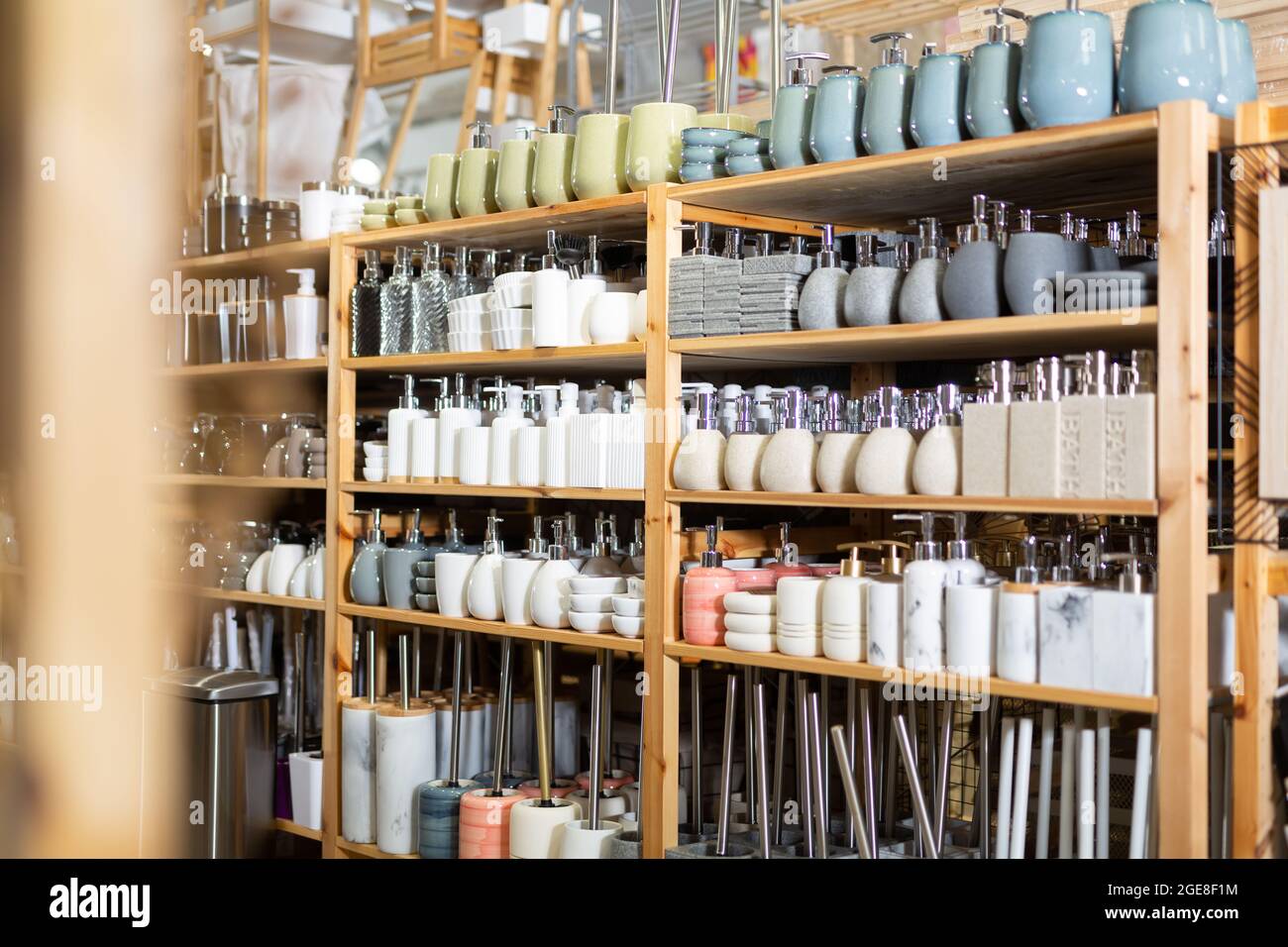 Bathroom deodorants on store shelves Stock Photo - Alamy