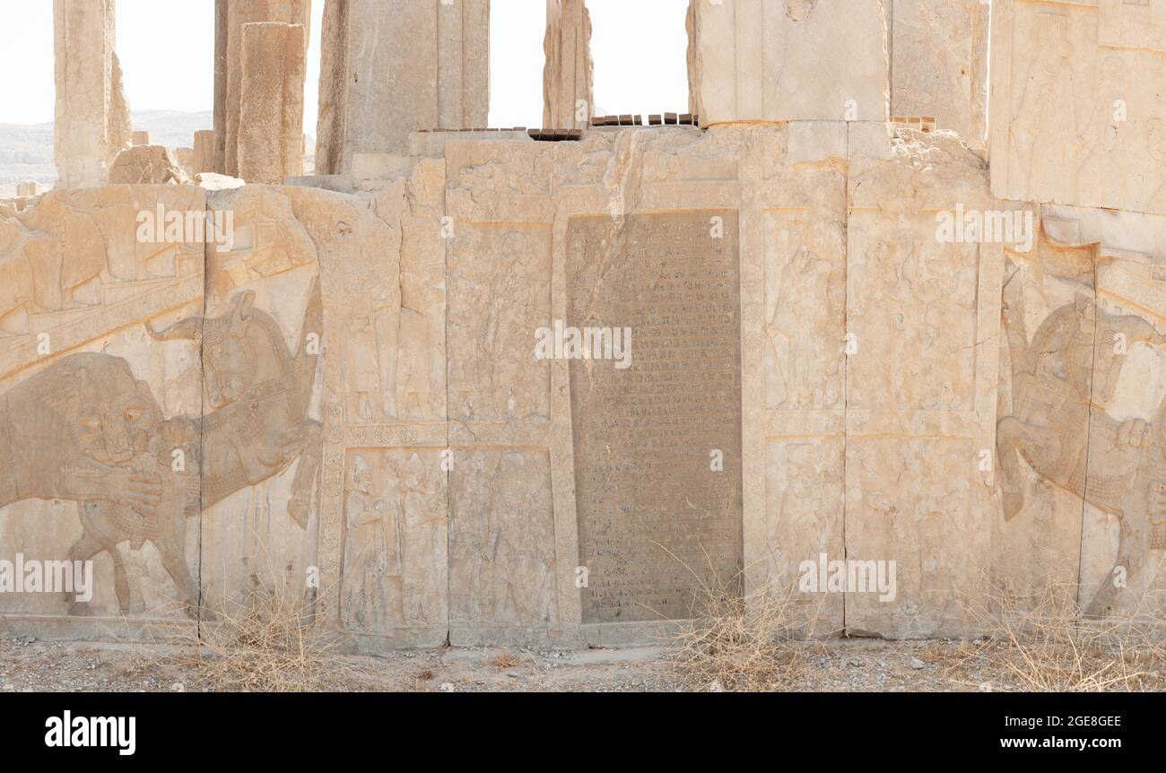 Persepolis (Old Persian: Pārsa) was the ceremonial capital of the ...