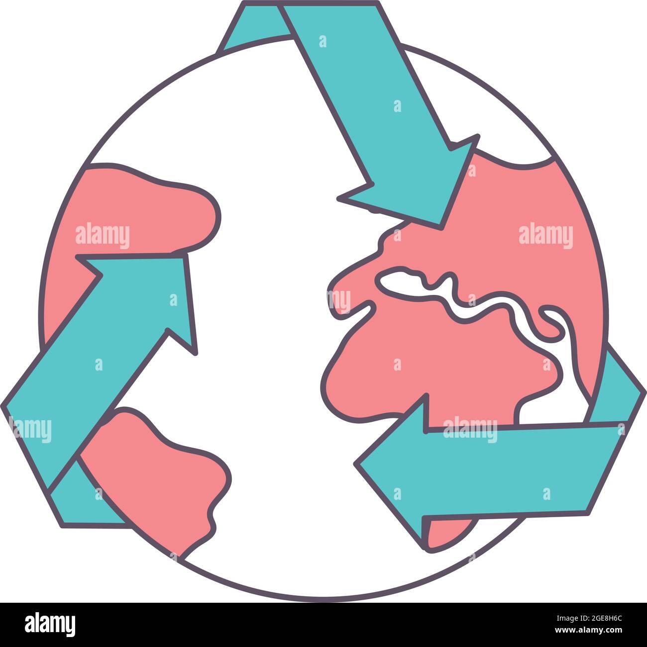 world recycling sign Stock Vector Image & Art - Alamy