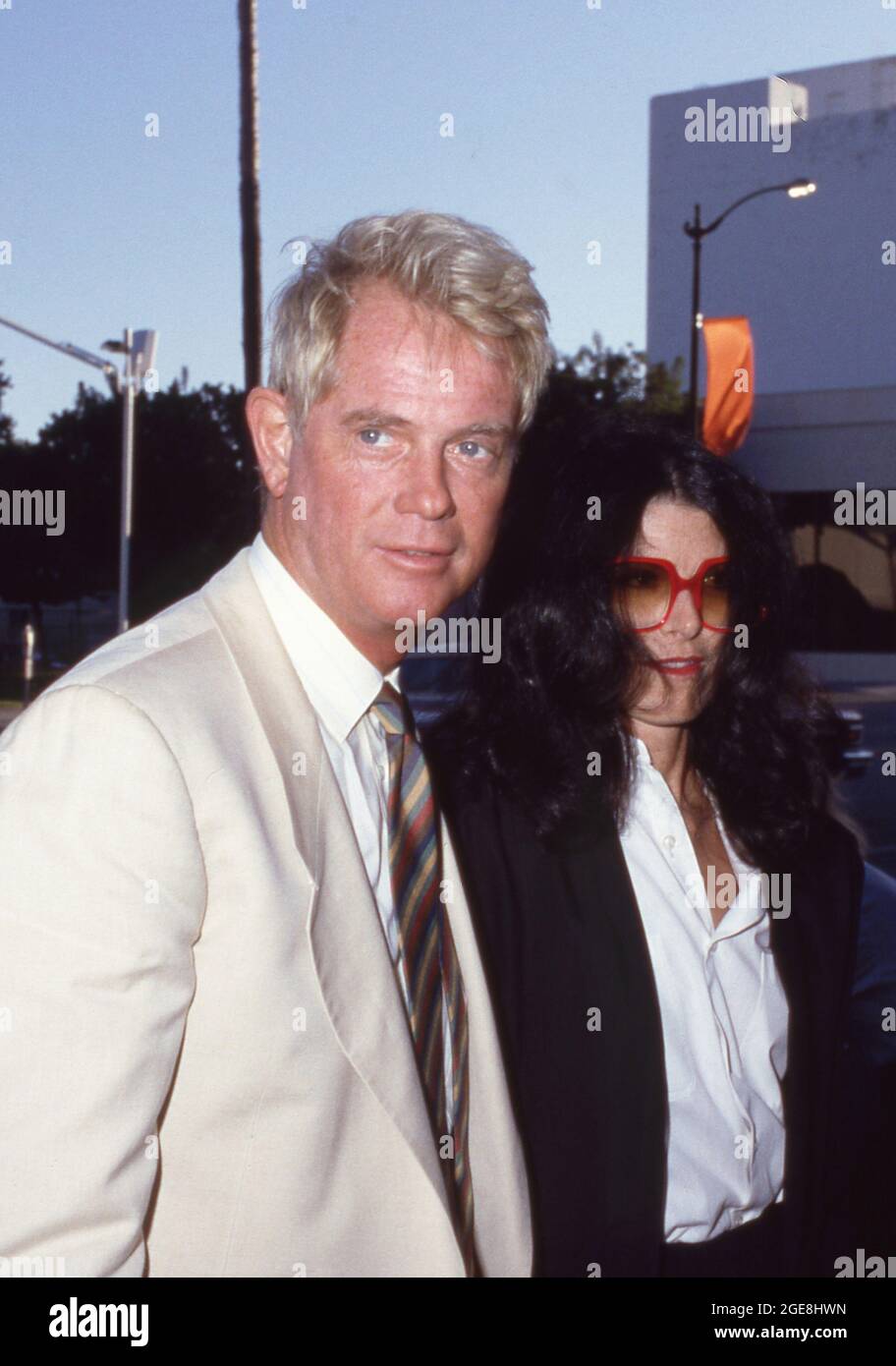 Troy Donahue and Jane Nunez Circa 1980's Credit: Ralph Dominguez ...