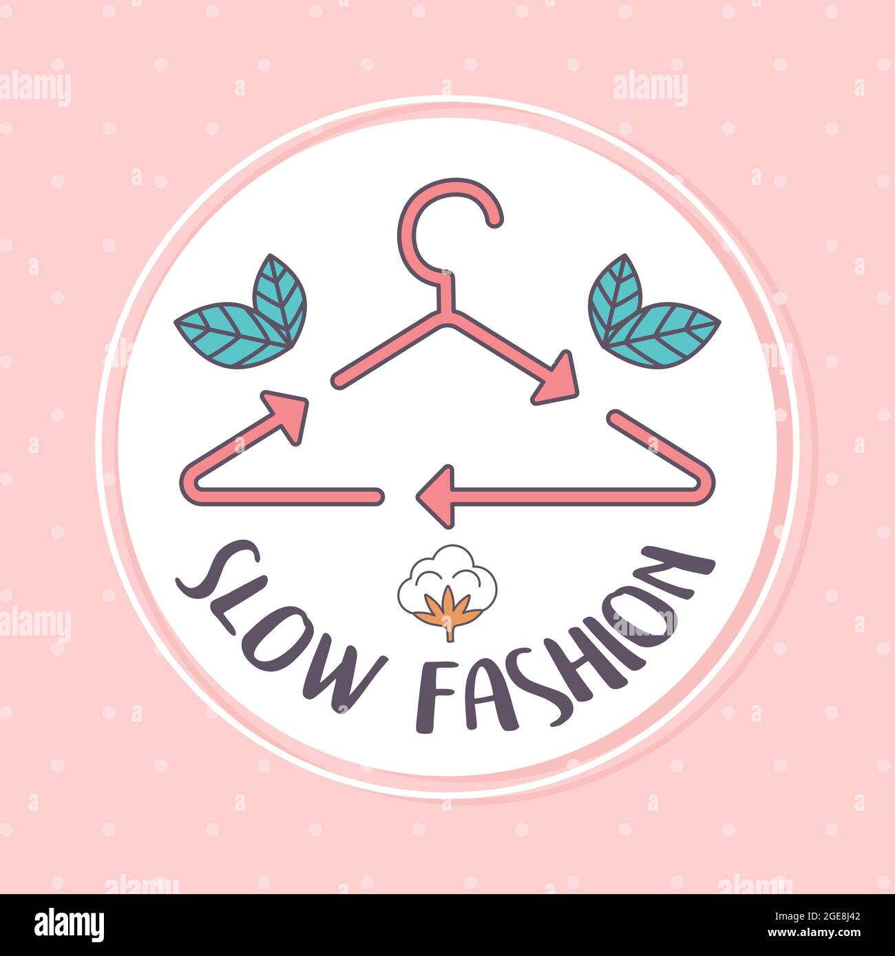 slow fashion label Stock Vector Image & Art - Alamy