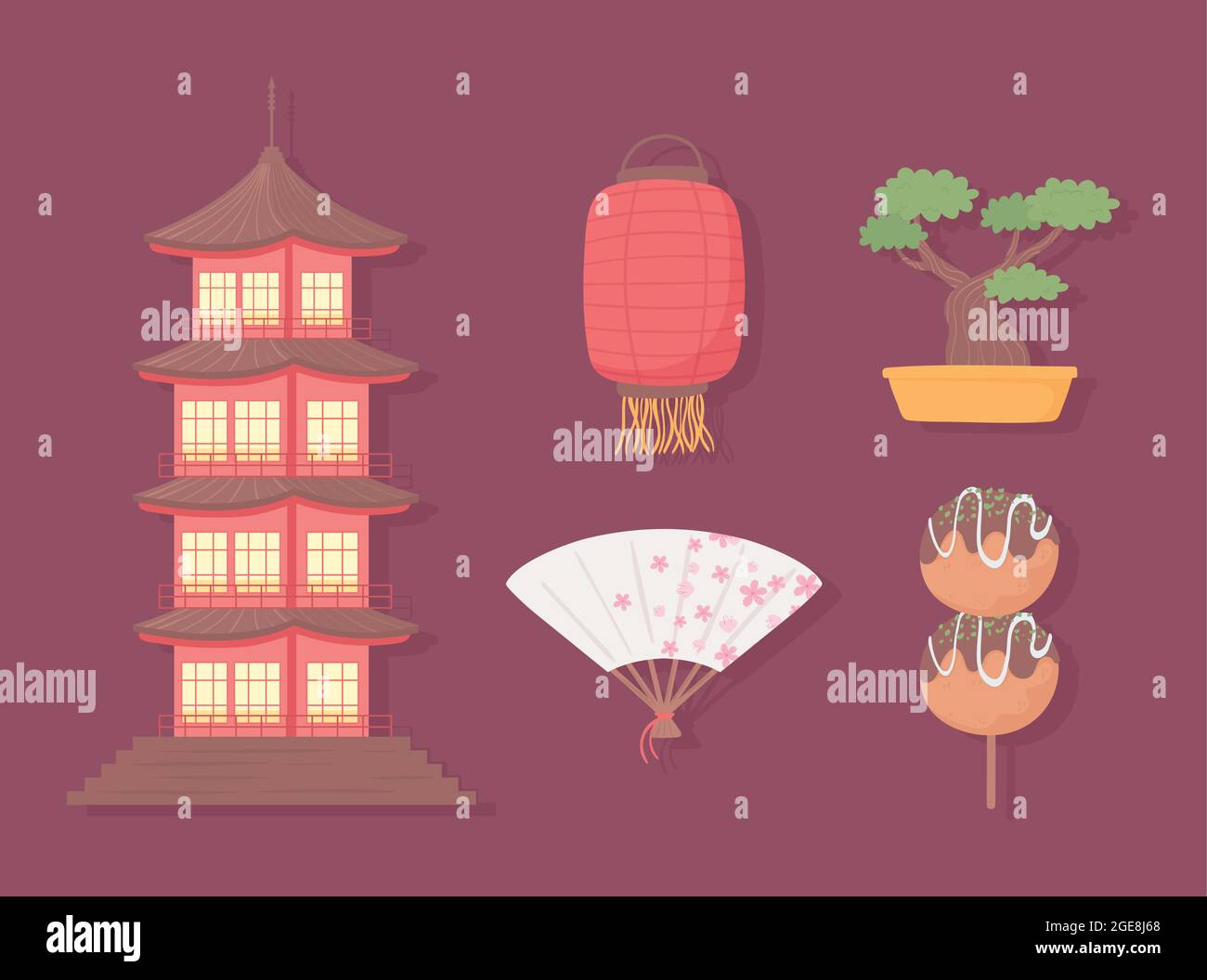 set of japanese culture Stock Vector Image & Art - Alamy