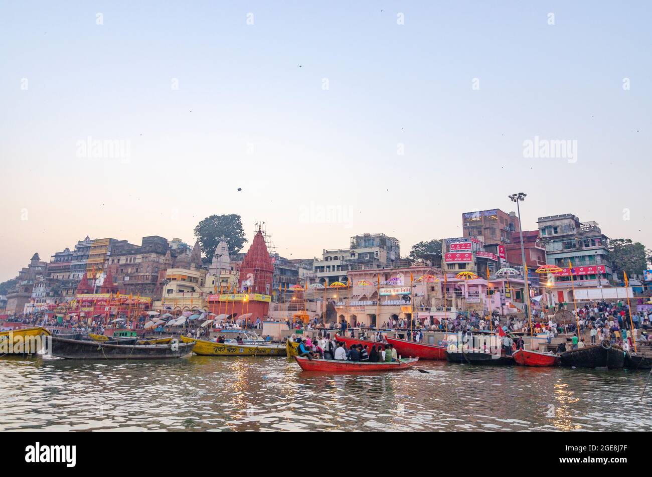 Holy City of Varanasi India Stock Photo - Alamy