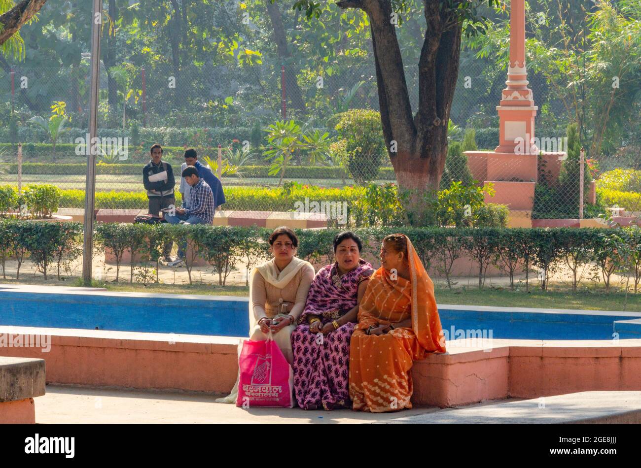 Holy City of Varanasi India Stock Photo - Alamy