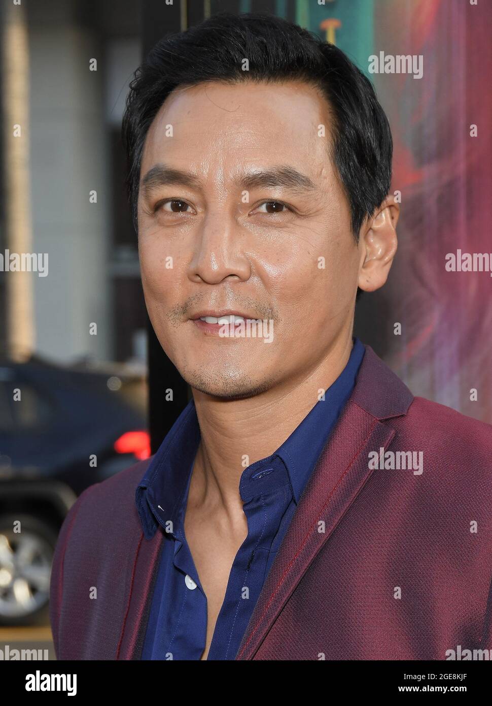 Hollywood, US, August 17, 2021. Daniel Wu arrives at the Warner Bros ...