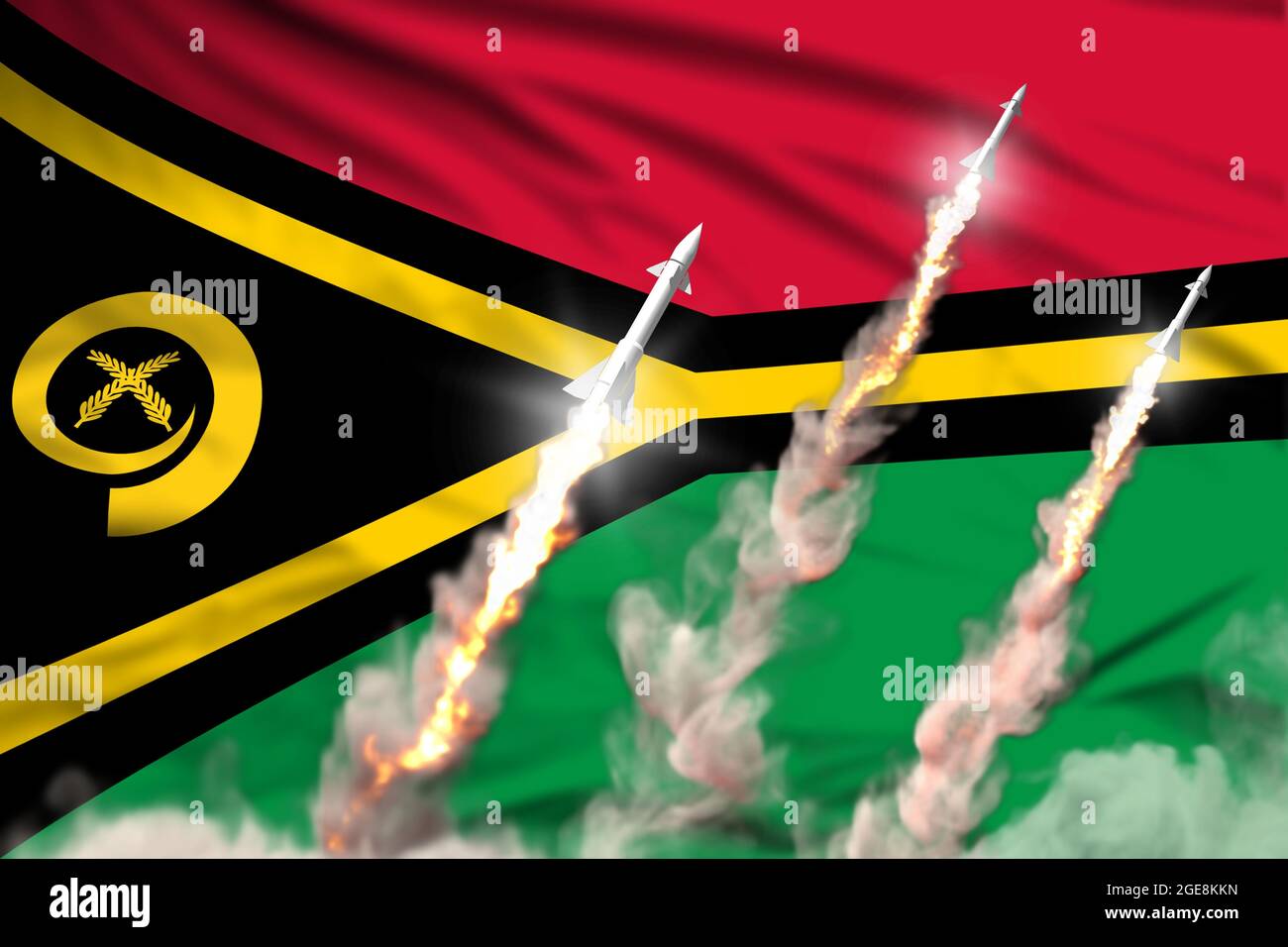 Vanuatu supersonic warhead launch - modern strategic nuclear rocket ...