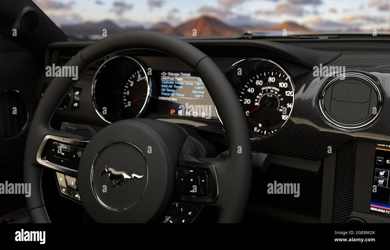 Ford Mustang 2022 Speedometer