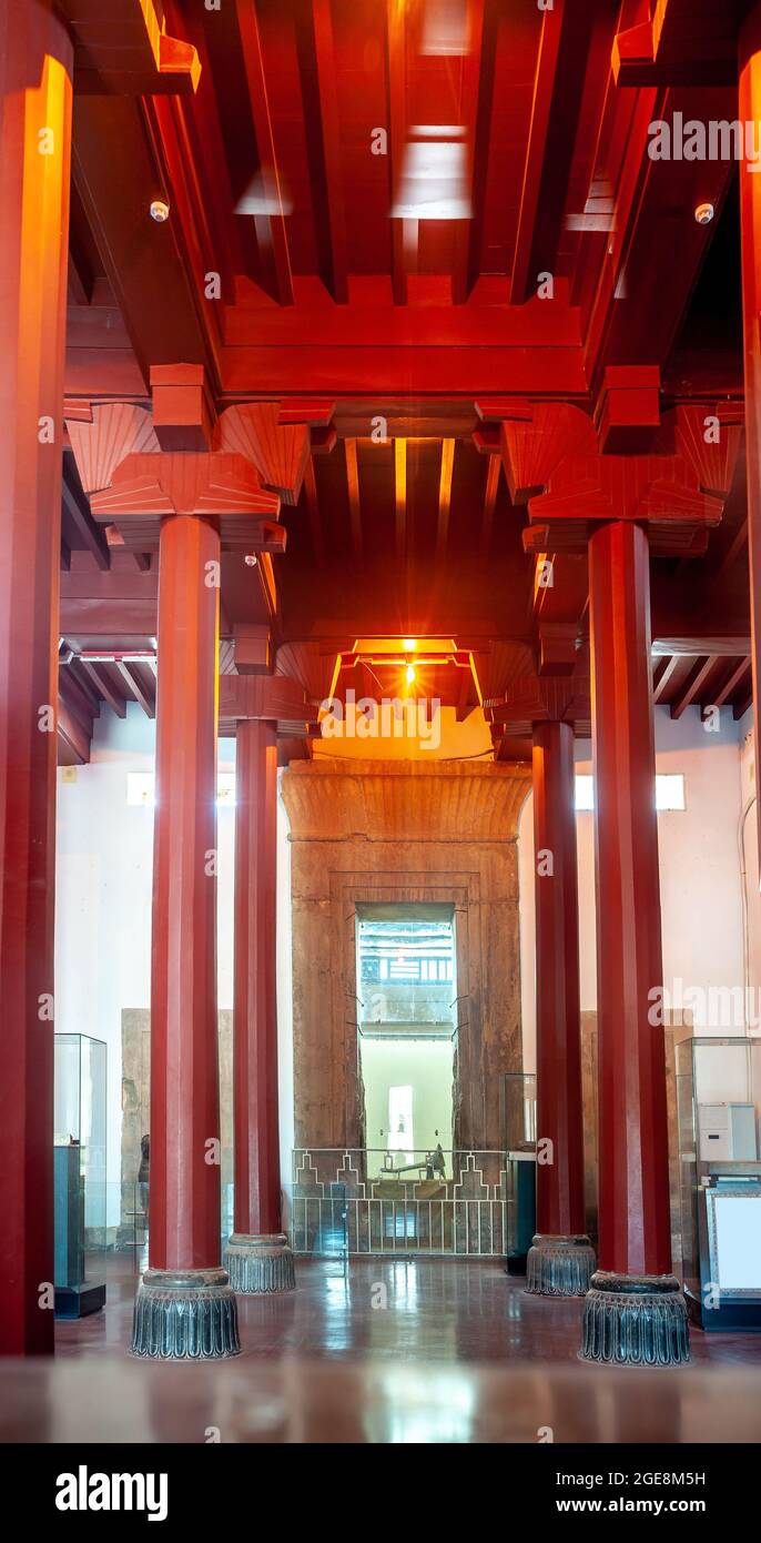 Persepolis, Iran -15 july 2021 .museum of the Persepolis. The ...