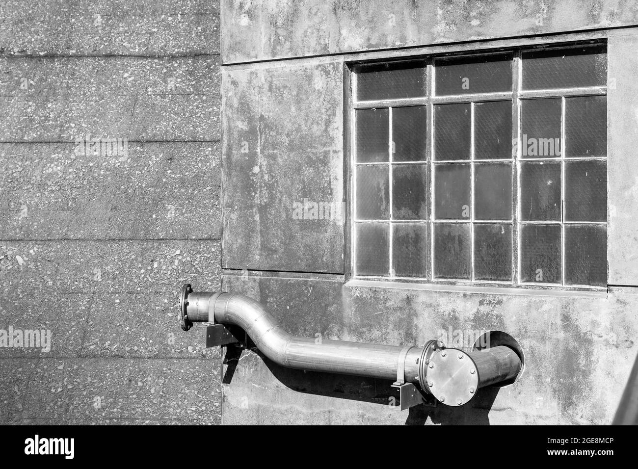 Windows and Pipes at Tinaroo Falls Dam Stock Photo - Alamy
