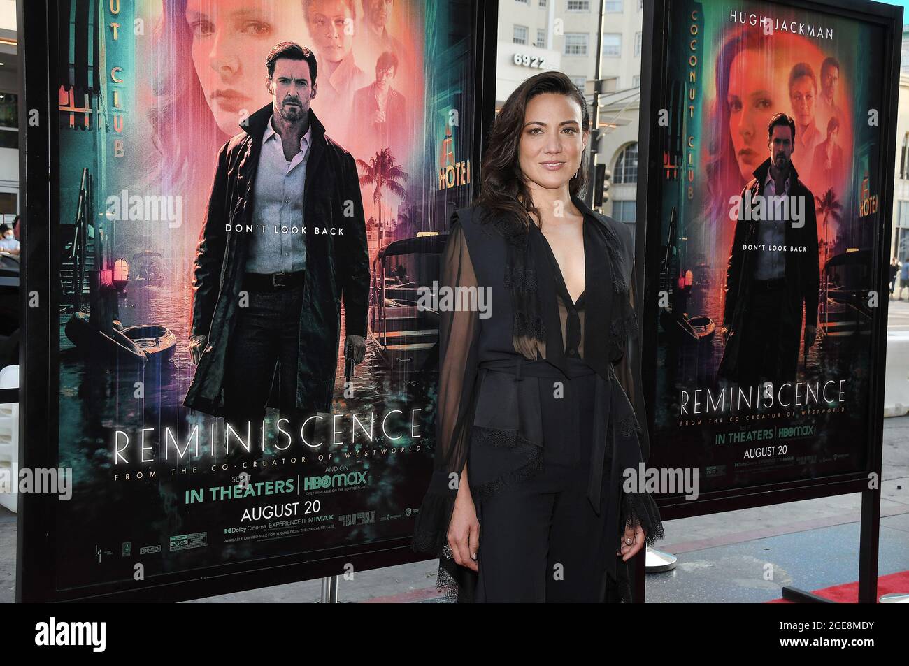 Hollywood, US, August 17, 2021. Lisa Joy arrives at the Warner Bros ...