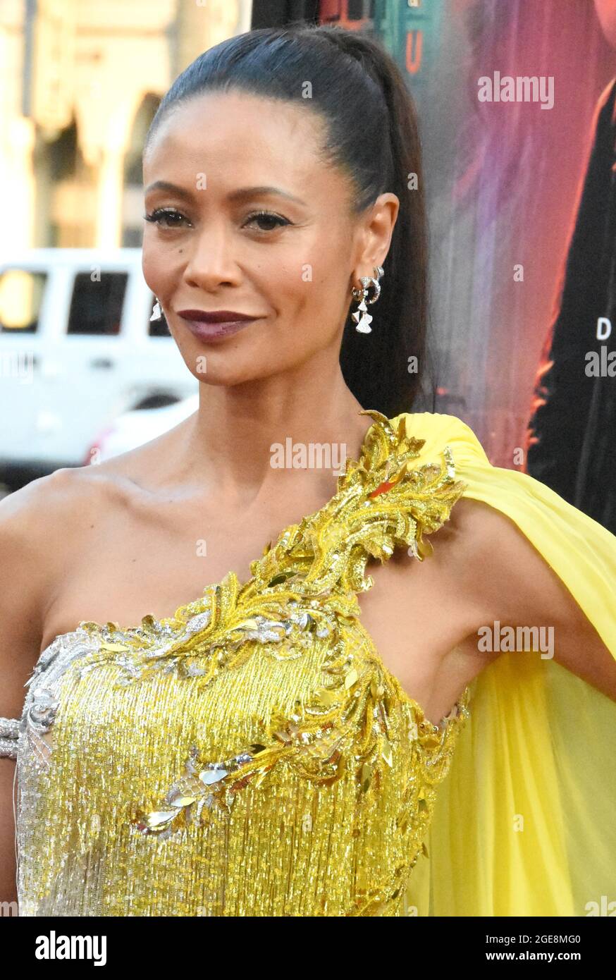 Los Angeles, California, USA 17th August 2021 Actress Thandiwe Newton ...