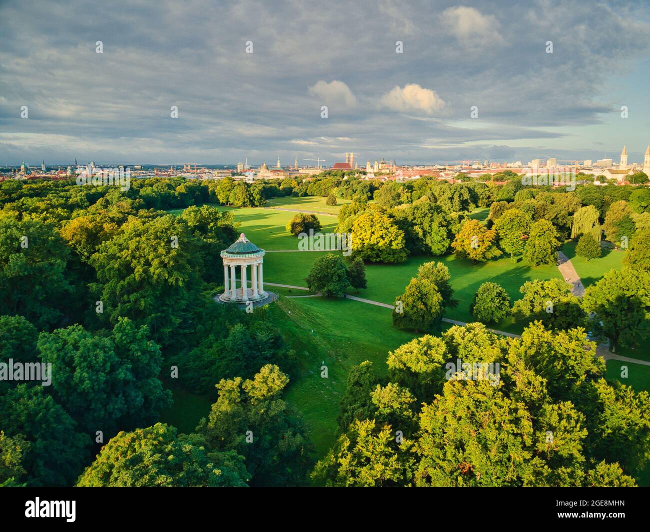 Sunrise at monopteros hi-res stock photography and images - Alamy