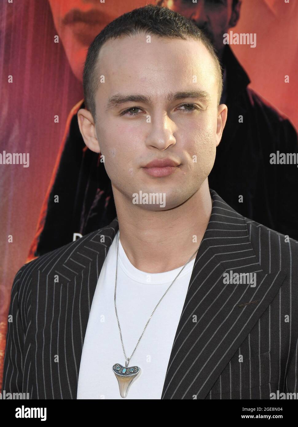 Hollywood, US, August 17, 2021. Mojean Aria arrives at the Warner Bros ...