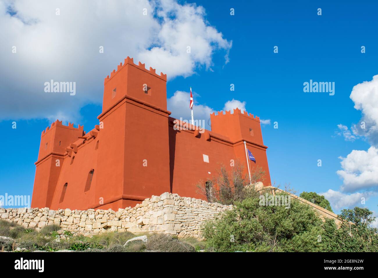 St agatha red tower hi-res stock photography and images - Alamy