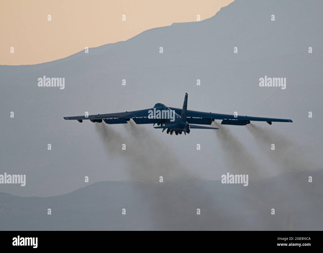 A B-52H Stratofortress assigned to the 20th Bomb Squadron at Barksdale ...