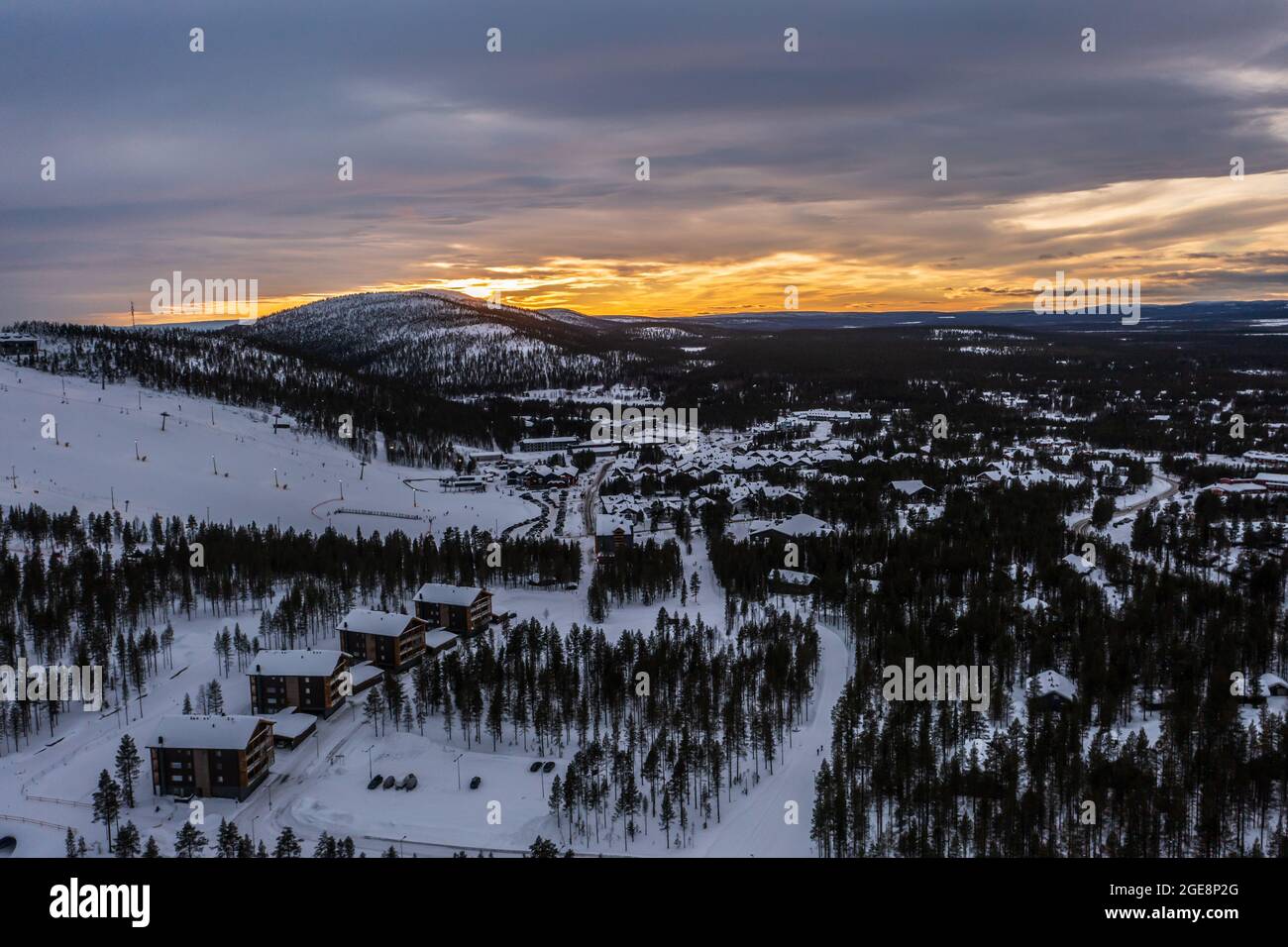 Lapland finland village of levi hi-res stock photography and images - Alamy
