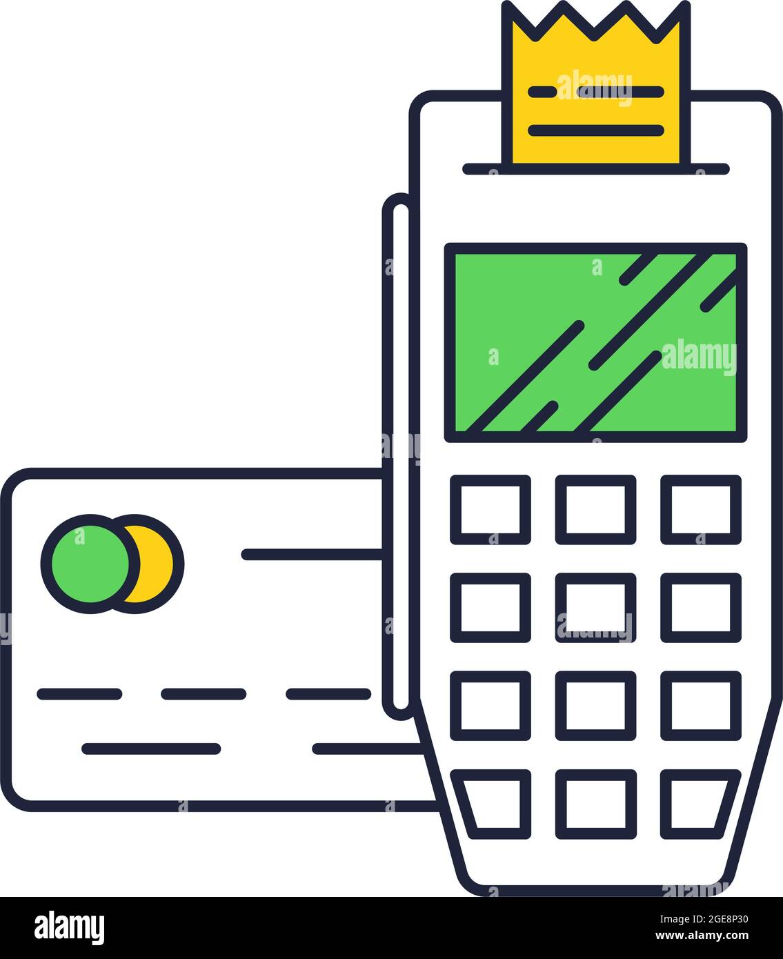 Pos machine Cut Out Stock Images & Pictures - Alamy