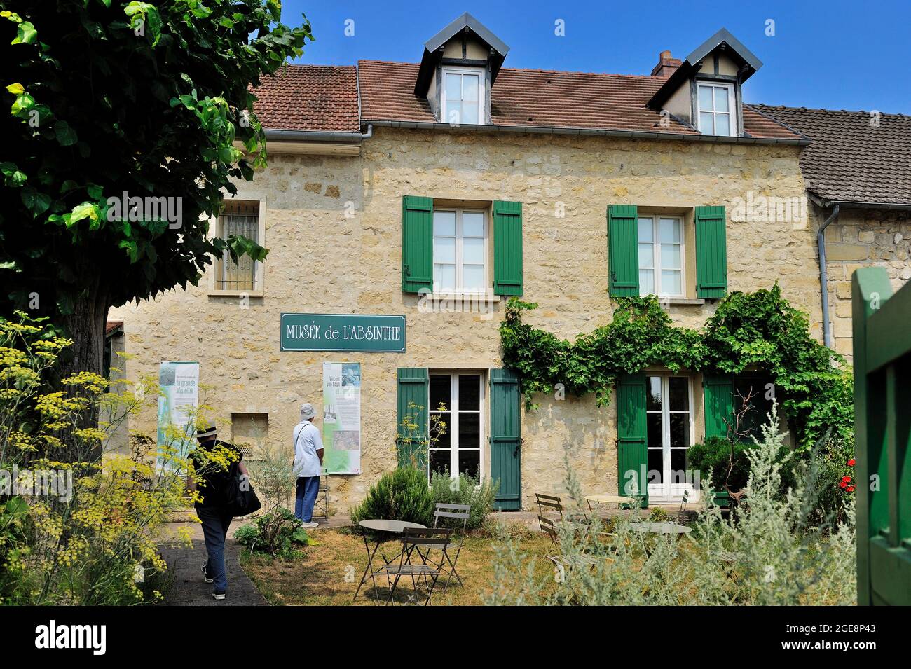FRANCE, VAL D'OISE (95) AUVERS-SUR-OISE, MUSEUM OF ABSINTHE Stock Photo ...