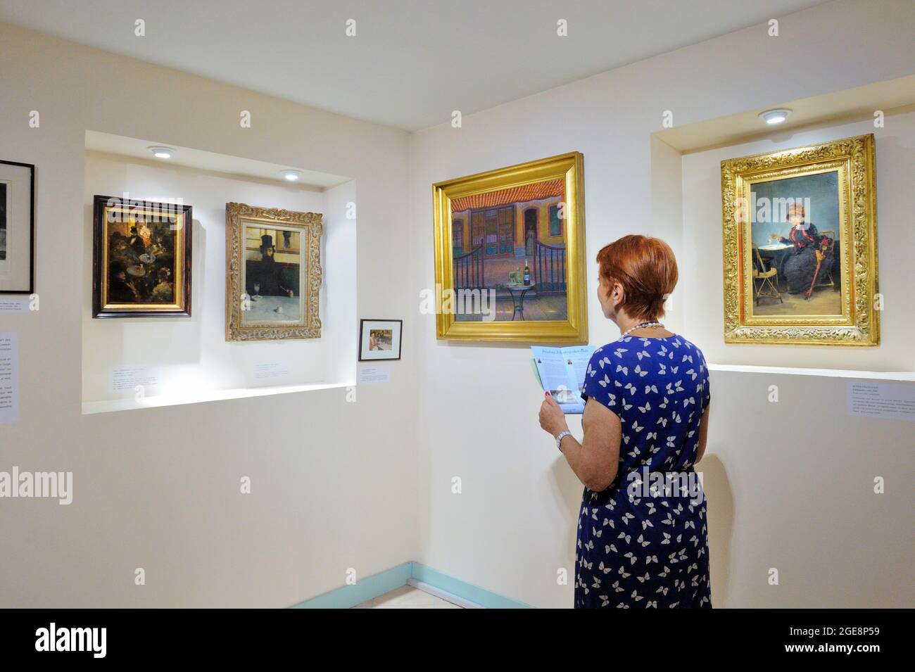 FRANCE, VAL D'OISE (95) AUVERS-SUR-OISE, MUSEUM OF ABSINTHE Stock Photo ...