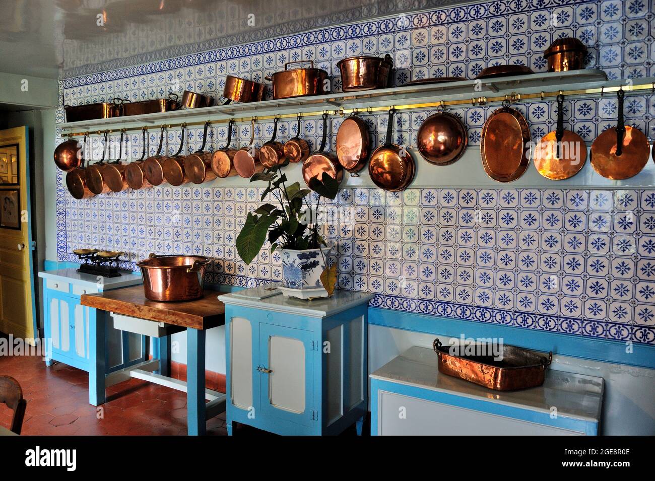 FRANCE, GIVERNY (27) FONDATION CLAUDE MONET, HOUSE OF CLAUDE MONET, THE ...