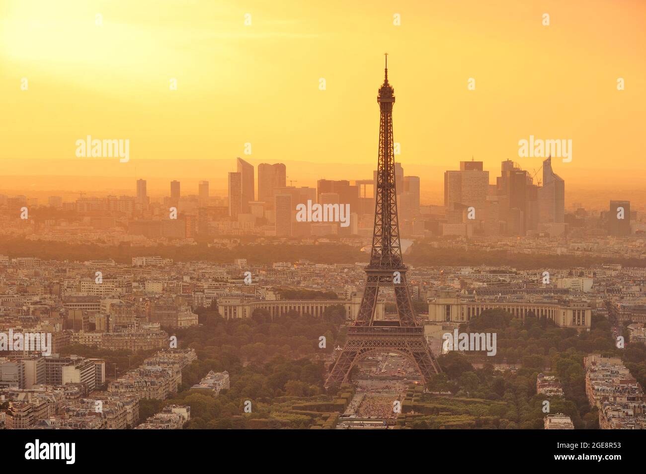 FRANCE, PARIS (75) 14TH ARRONDISSEMENT, MONTPARNASSE DISTRICT, VIEW ON ...