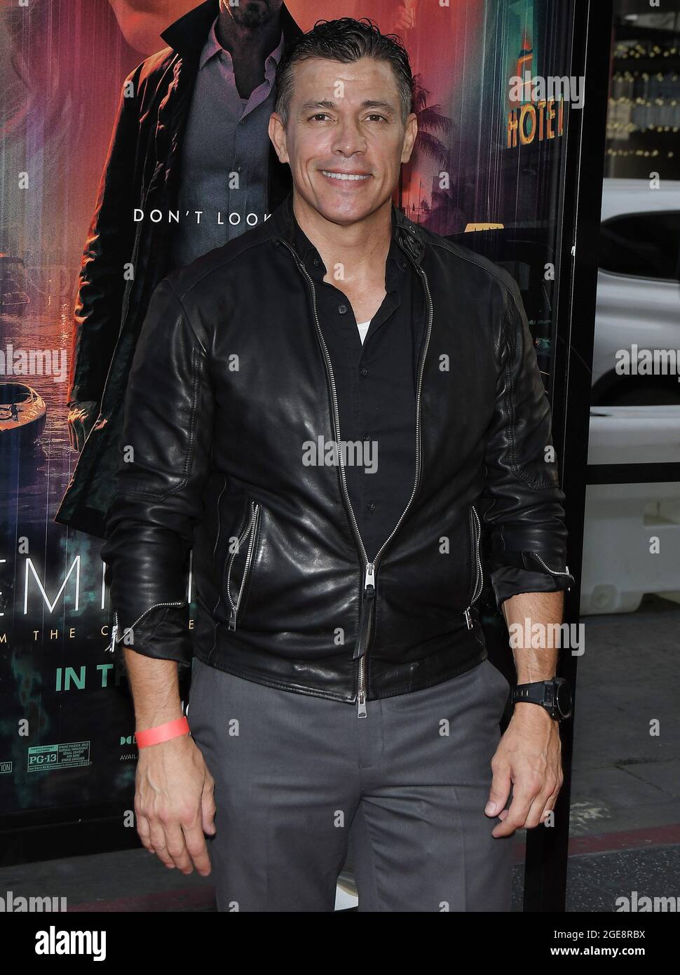 Hollywood, US, August 17, 2021. Al Coronel arrives at the Warner Bros ...