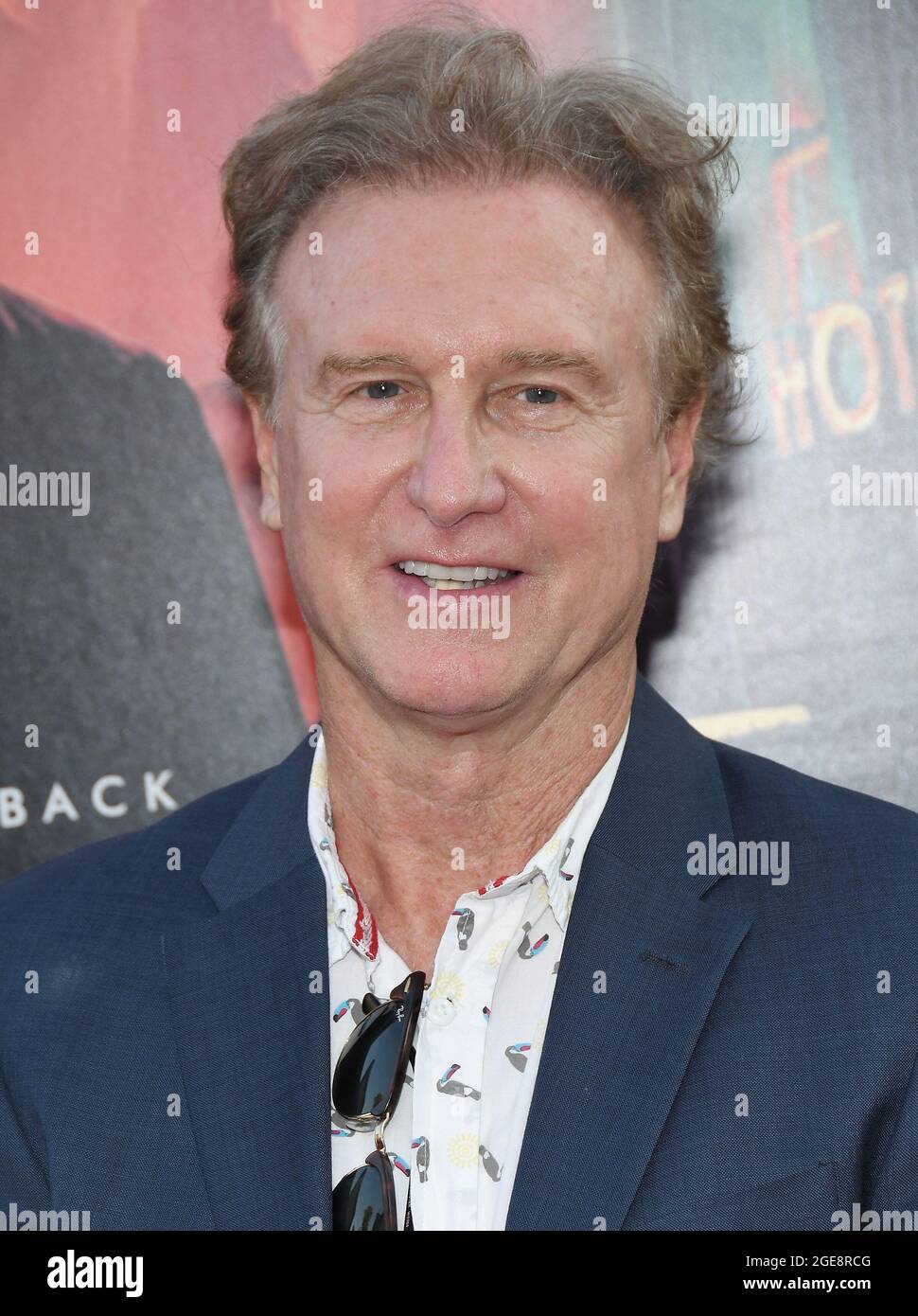 Hollywood, US, August 17, 2021. Bruce Jones arrives at the Warner Bros ...
