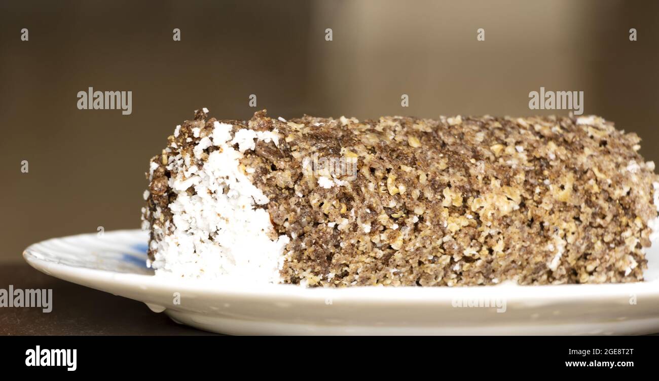 Kerala Style Tasty Ragi Steam Cake Or Puttu Stock Photo - Alamy