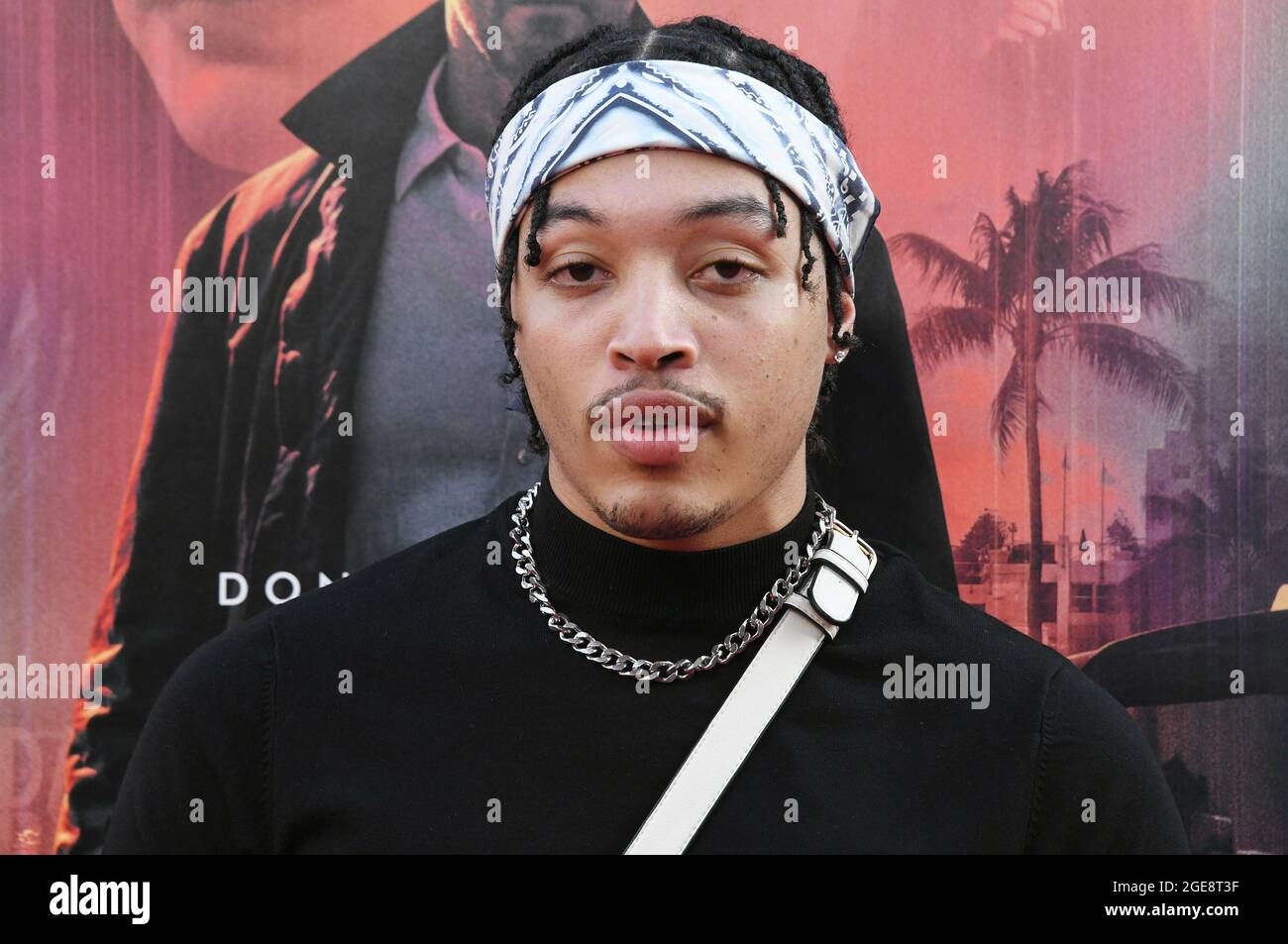 Los Angeles, USA. 17th Aug, 2021. Lonr arrives at the Warner Bros ...