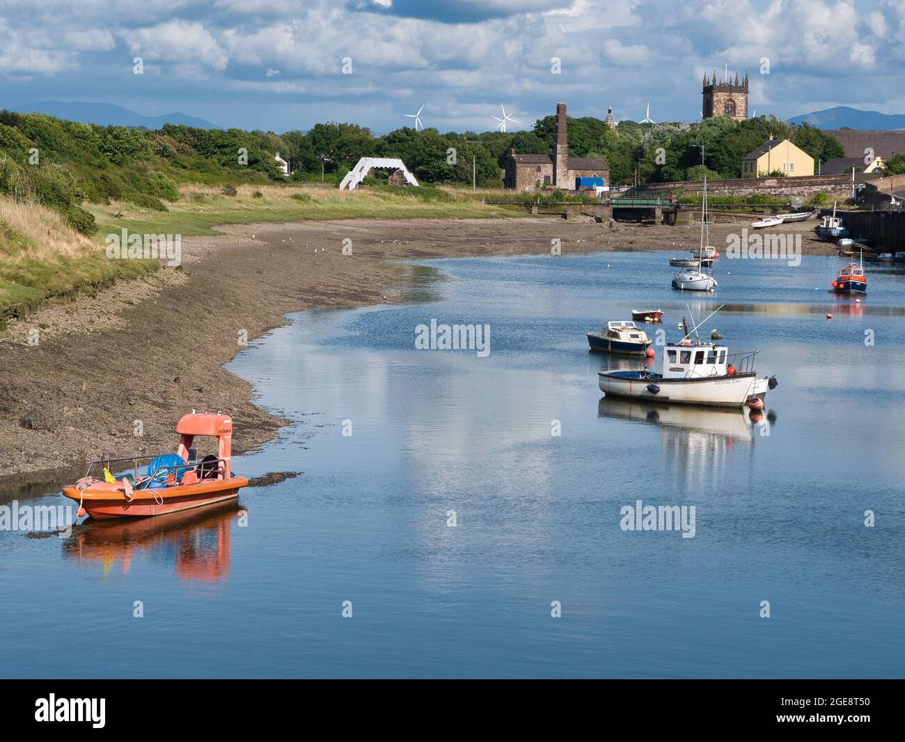 Workington Boat Harbour Stock Photo - Alamy