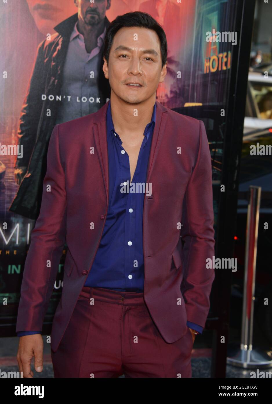 Los Angeles, USA. 18th Aug, 2021. Daniel Wu 098 arrives at Warner Bros ...